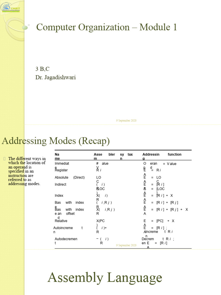 18CS34 CO Module 1 Part2 | PDF | Input/Output | Computing