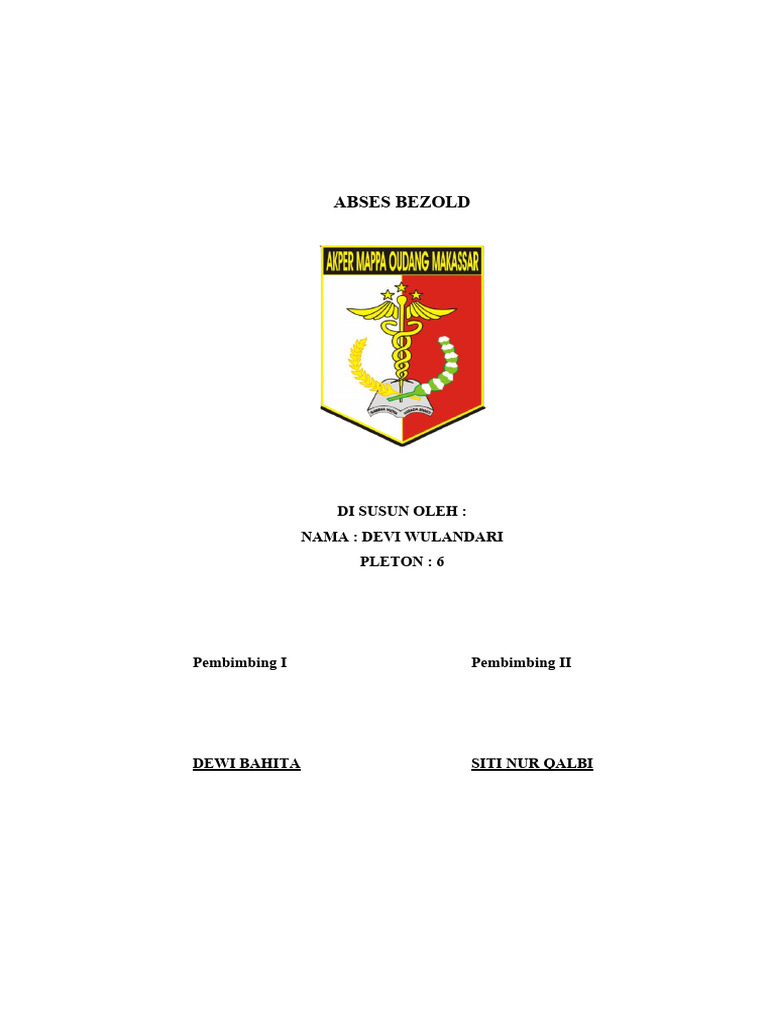 Abses Bezold | PDF
