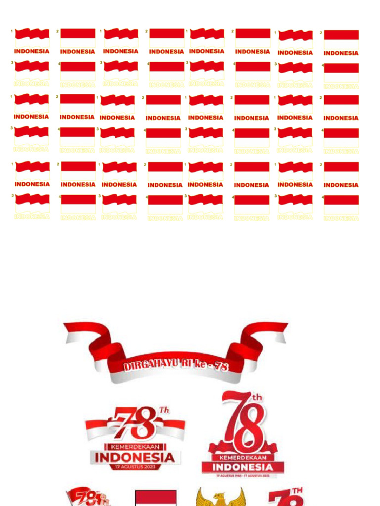 stiker merah putih | PDF