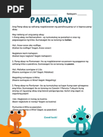 Sanhi at Bunga Worksheet | PDF