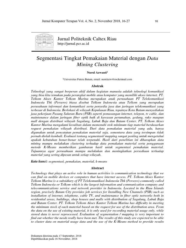 Material Utilization Segmentation With D 95a771b3 | PDF