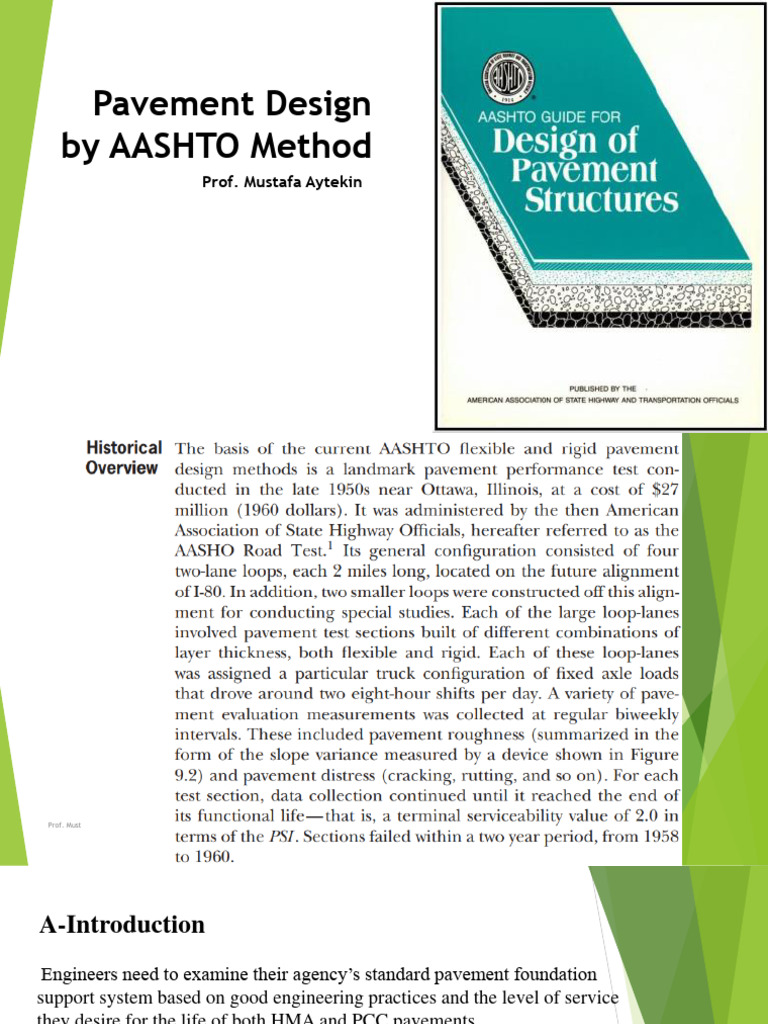 Lect#9 - Pavement Design by AASHTO Method | Download Free PDF | Road ...