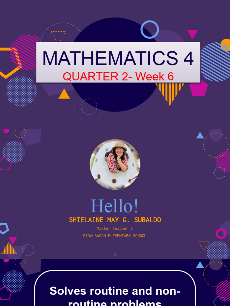 Solving Routine and Non-Routine Problems | PDF | Subtraction | Mathematics