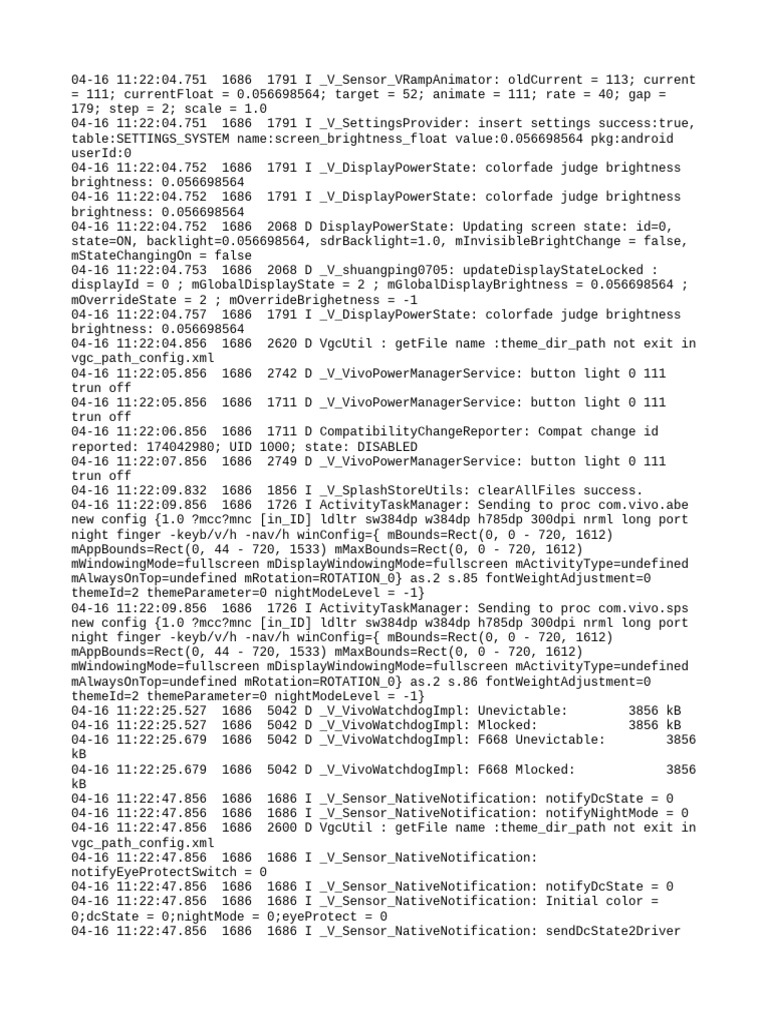 Log | PDF | Computer Science | Operating System Families