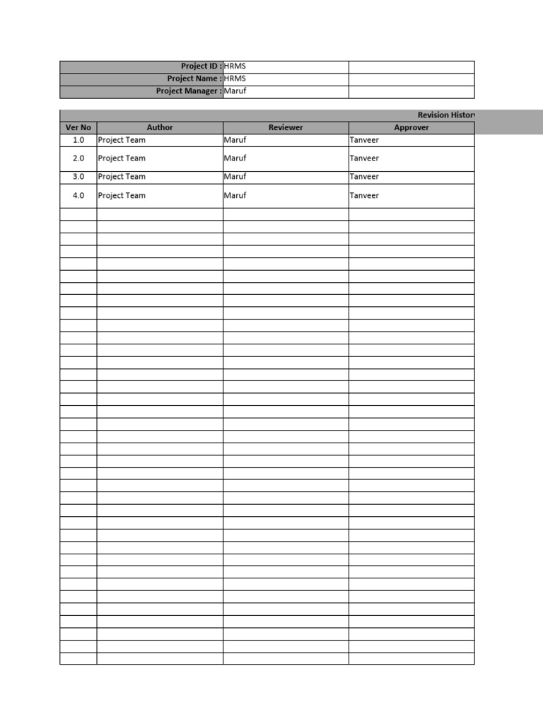 SE - HRMS - RequirementsTracebility Matrix v2.0 DT 27-12-23 | PDF ...