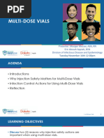 Safe Use of Single vs Multi-Dose Vials | PDF | Injection (Medicine ...