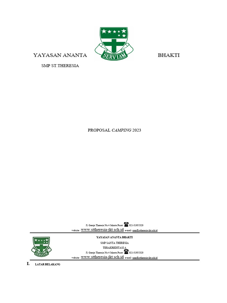 Proposal Camping 2023 REVISI 4 | PDF