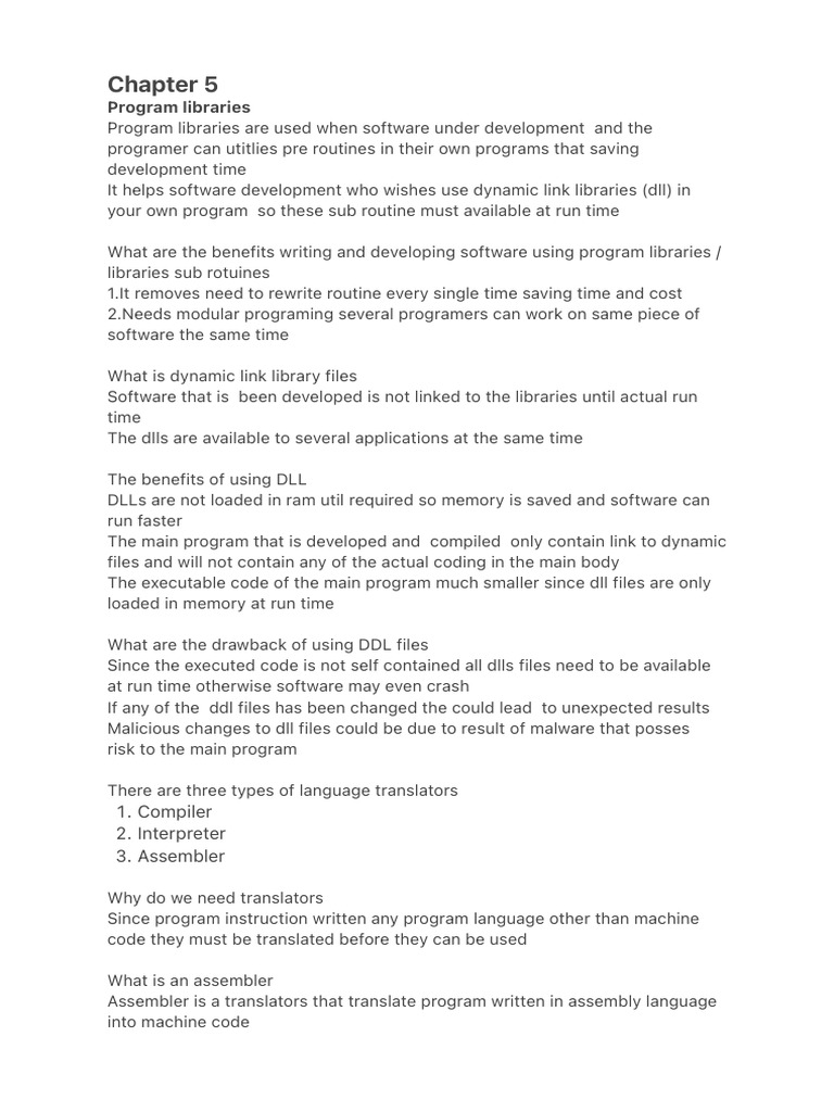 Chapter 5 | Download Free PDF | Computer Program | Programming