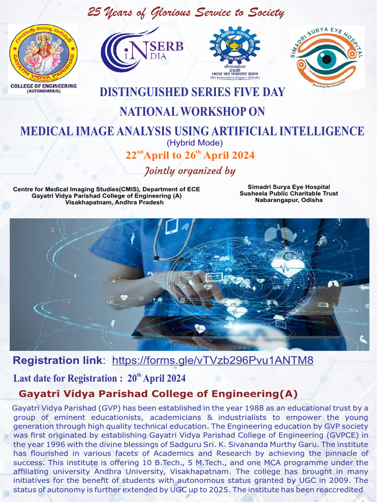 AI in Medical Imaging Workshop 2024 | PDF | Artificial Intelligence | Intelligence (AI) & Semantics