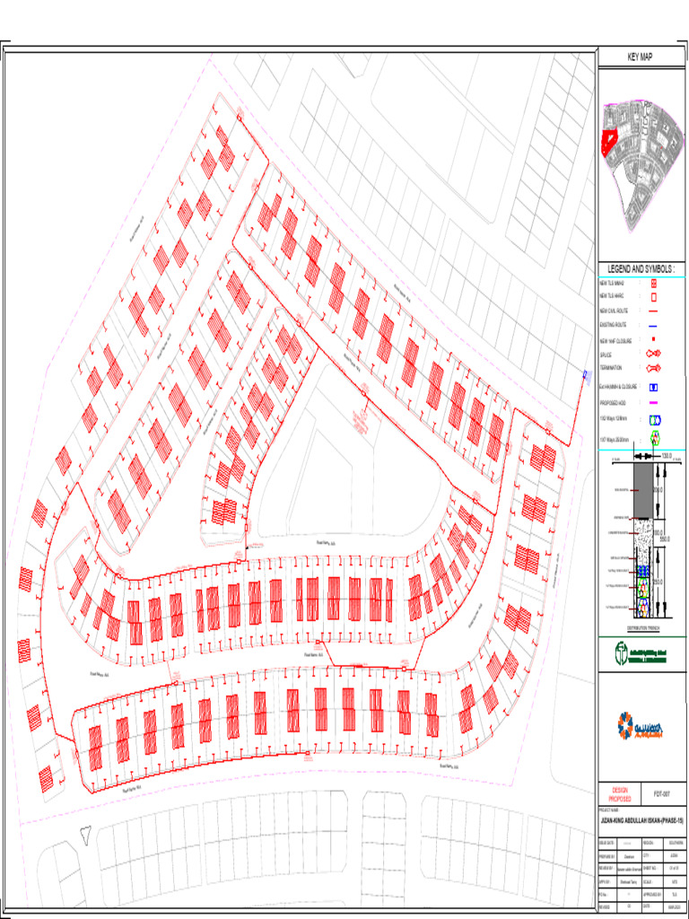 CJ-JZ-KAIS - FDT-007 Distribution Layout Diagram (DLD) | PDF | Polytopes