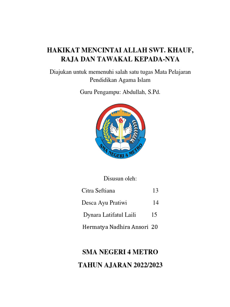 Makalah PAI Bab 7 Fix | PDF