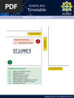 Sunbeam Timetable | PDF