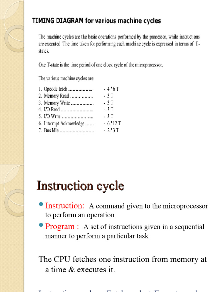 Lecture12-13 15936 Timing-Diagram | PDF | Central Processing Unit | Input/Output