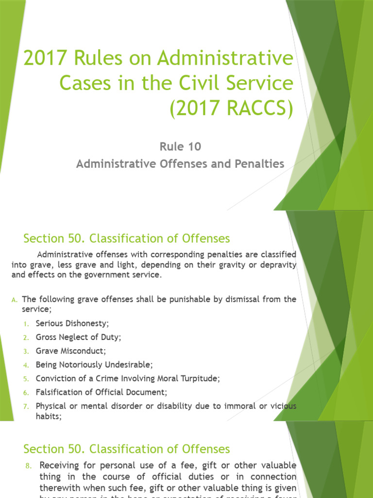Grave Misconduct Penalties in Civil Service | PDF | Crimes | Crime ...