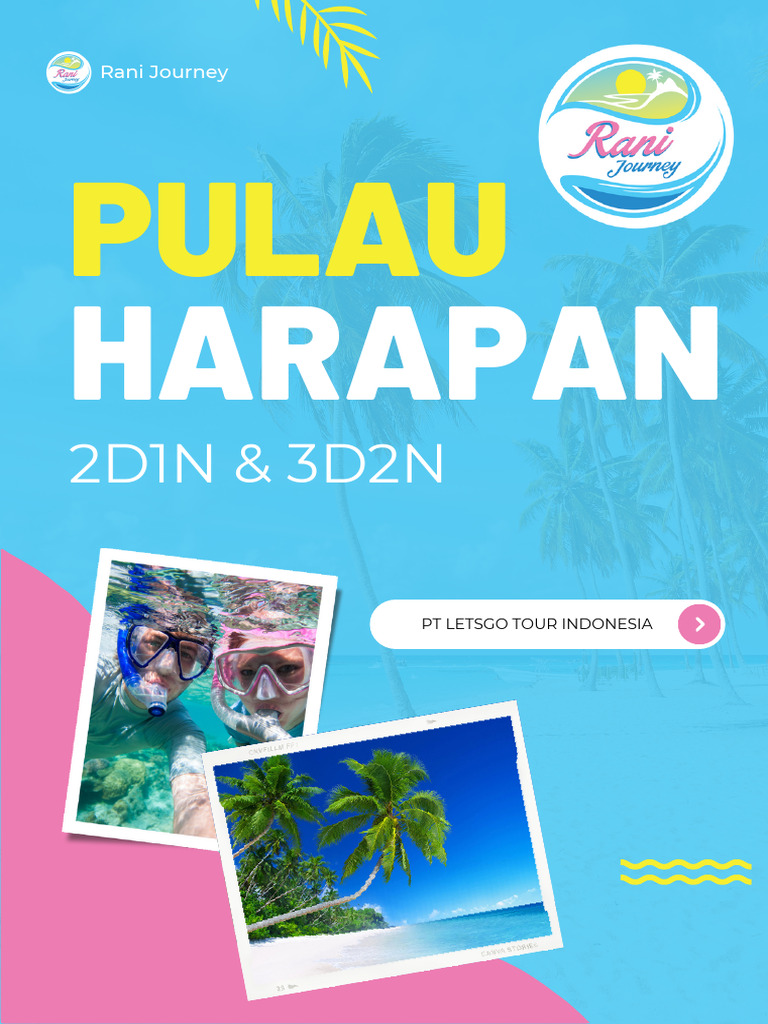 Private Trip Pulau Harapan | PDF