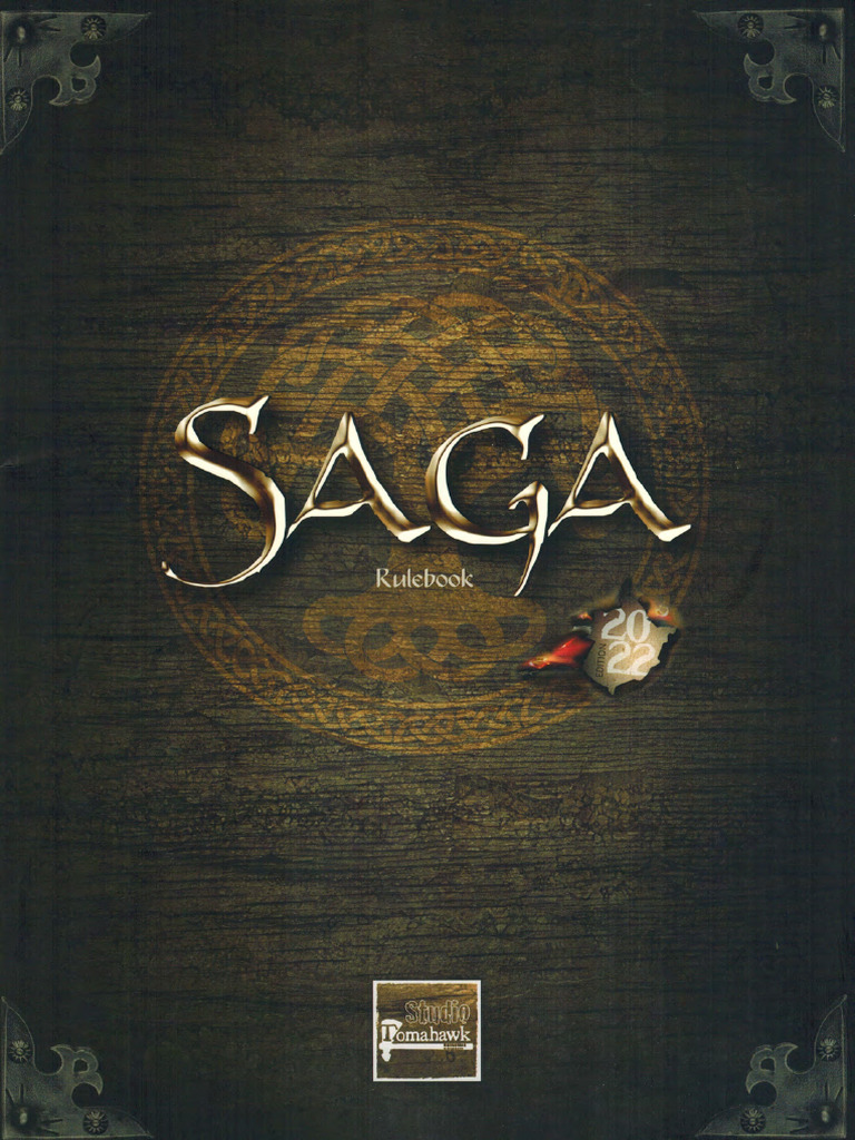 Saga Rulebook 2022 Pdf