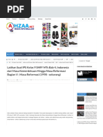 Soal IPS9 Tema01 Manusia Dan Perubahan | PDF