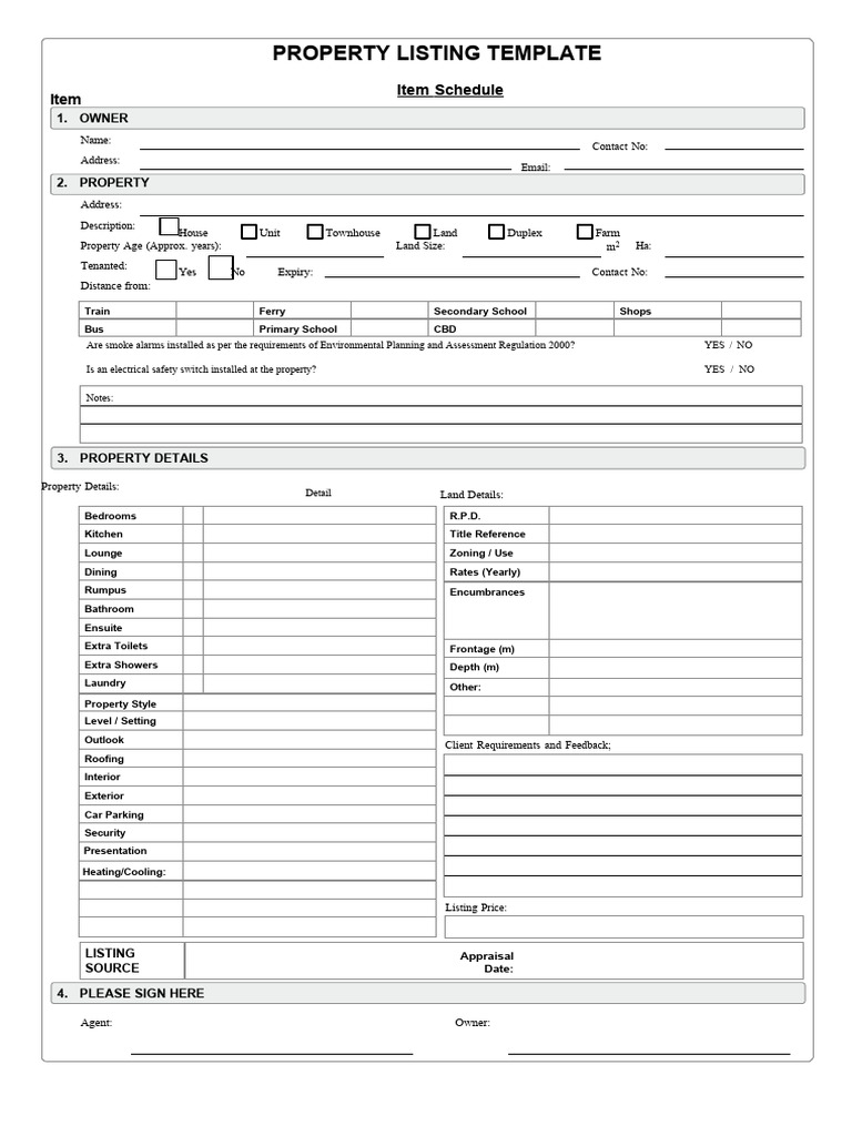 CPPREP4101 - Property Listing Template v1.0 | PDF | Bathroom | Home