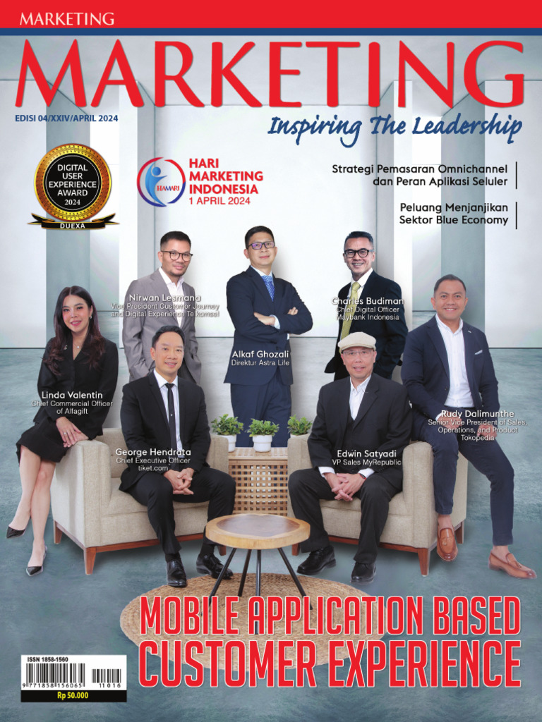 Majalah MARKETING Edisi April 2024 Mobile Application Based Customer Experience | PDF
