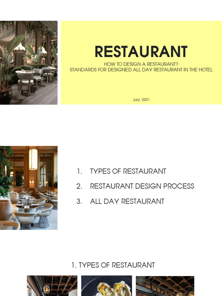 RESTAURANT | Download Free PDF | Restaurants | Kitchen
