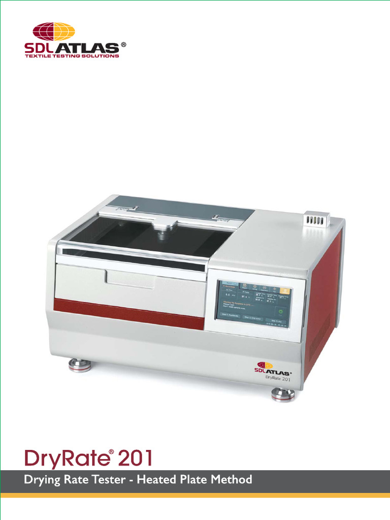 DryRate 201 Fabric Testing Guide | PDF | Science & Mathematics ...