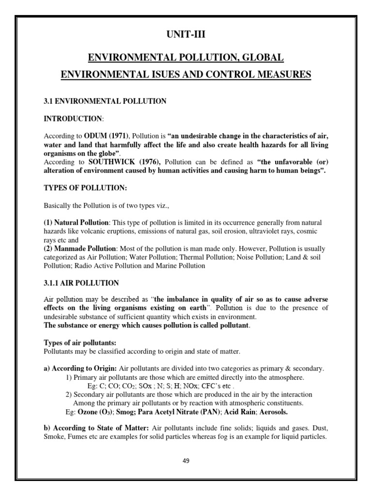 EVS UNIT-4 To 6 | PDF | Ozone Depletion | Recycling