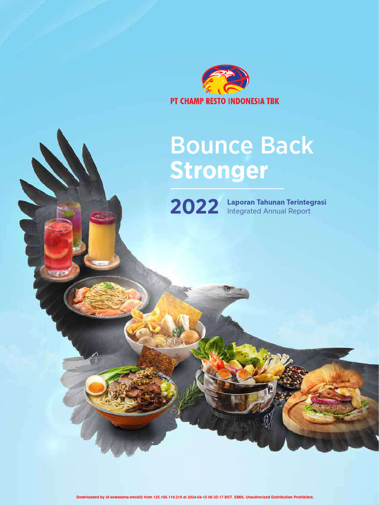 Annual Report - PT Champ Resto Indonesia TBK - 2022 | PDF