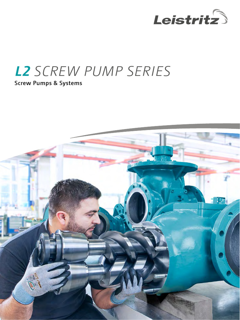 L2 Screw Pump Series Overview | PDF | Pump | Bearing (Mechanical)