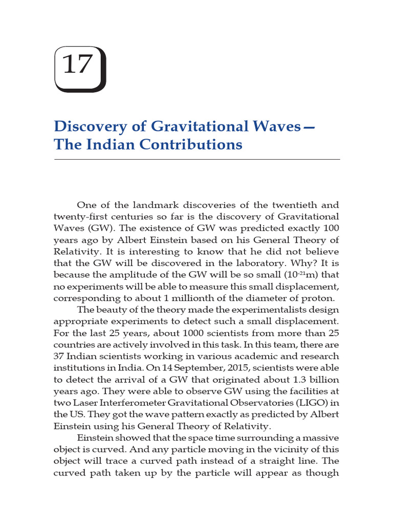 Discovery of Gravitational Waves | PDF | Ligo | Gravitational Wave