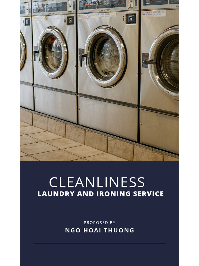 CLEANLINESS - Laundry and Ironing Service | PDF | Laundry | Marketing