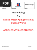 HVAC Duct Light Test Method Statement | PDF | Duct (Flow) | Equipment