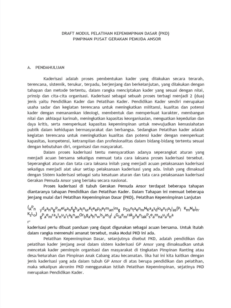 PDF Draft Modul PKD Compress | PDF | Pengembangan Diri