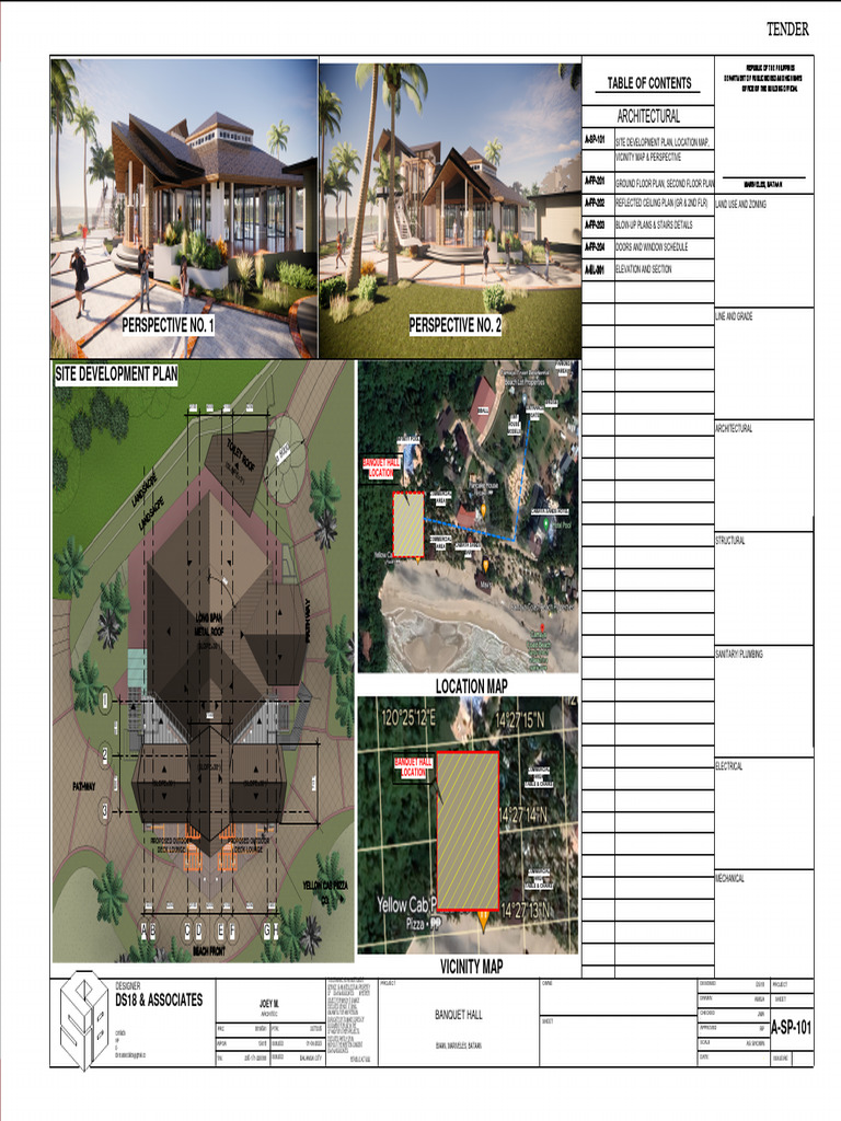 Beachfront Banquet Hall Design | PDF | Local Government Areas Of ...