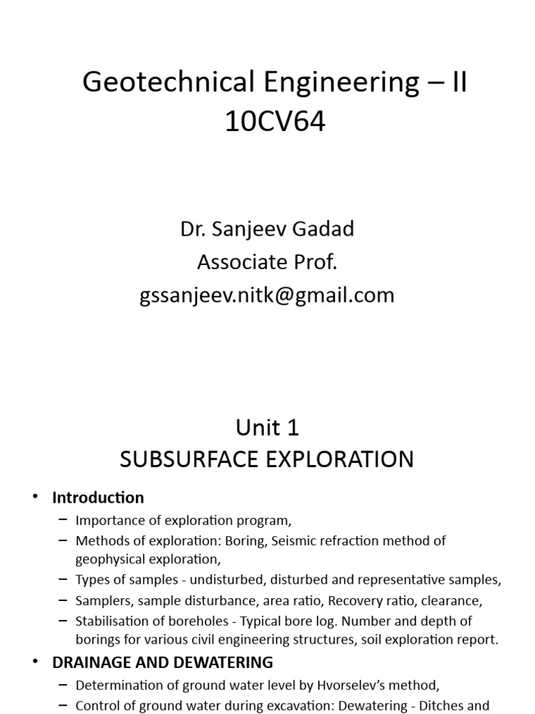 Subsurface - Exploration | PDF | Earth Sciences | Geology