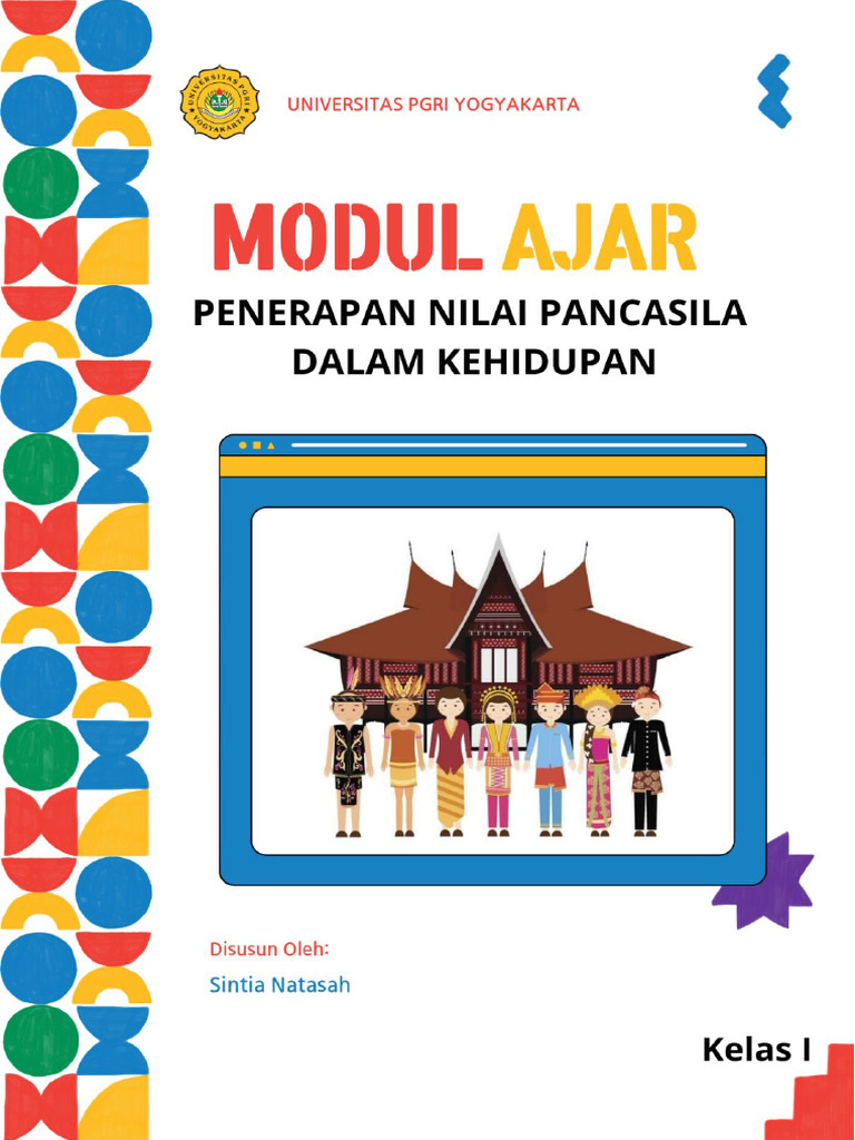 Praktik 2 - Modul Ajar PPKN Kelas 1 | PDF | Karier & Perkembangan | Sains & Matematika