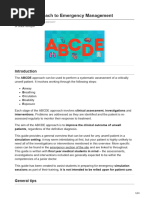 ABCDE Assessment Note | PDF | Heart | Heart Failure