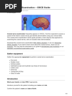 Eye Examination OSCE Checklist Geeky Medics | PDF