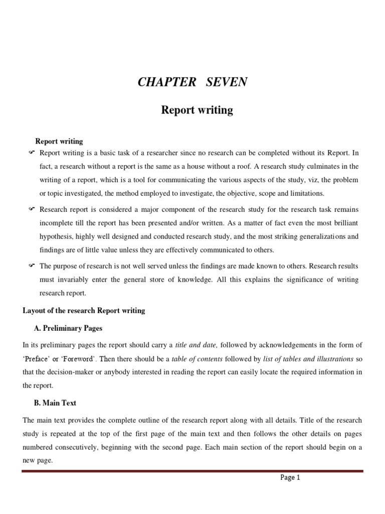 Research Report Writing Essentials | PDF | Data | Analysis
