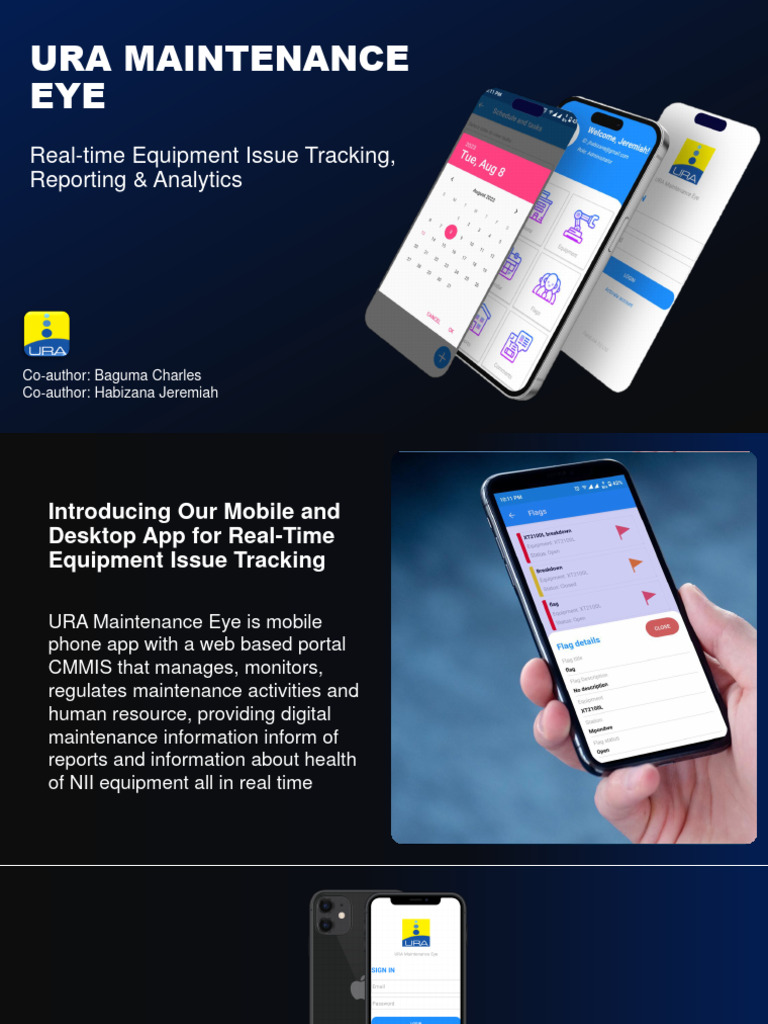 Ura Maintenance Eye 1 | PDF | Mobile App | Real Time Computing