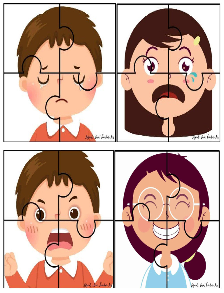 Cot - Emotion Puzzle Week 5 q1 | PDF
