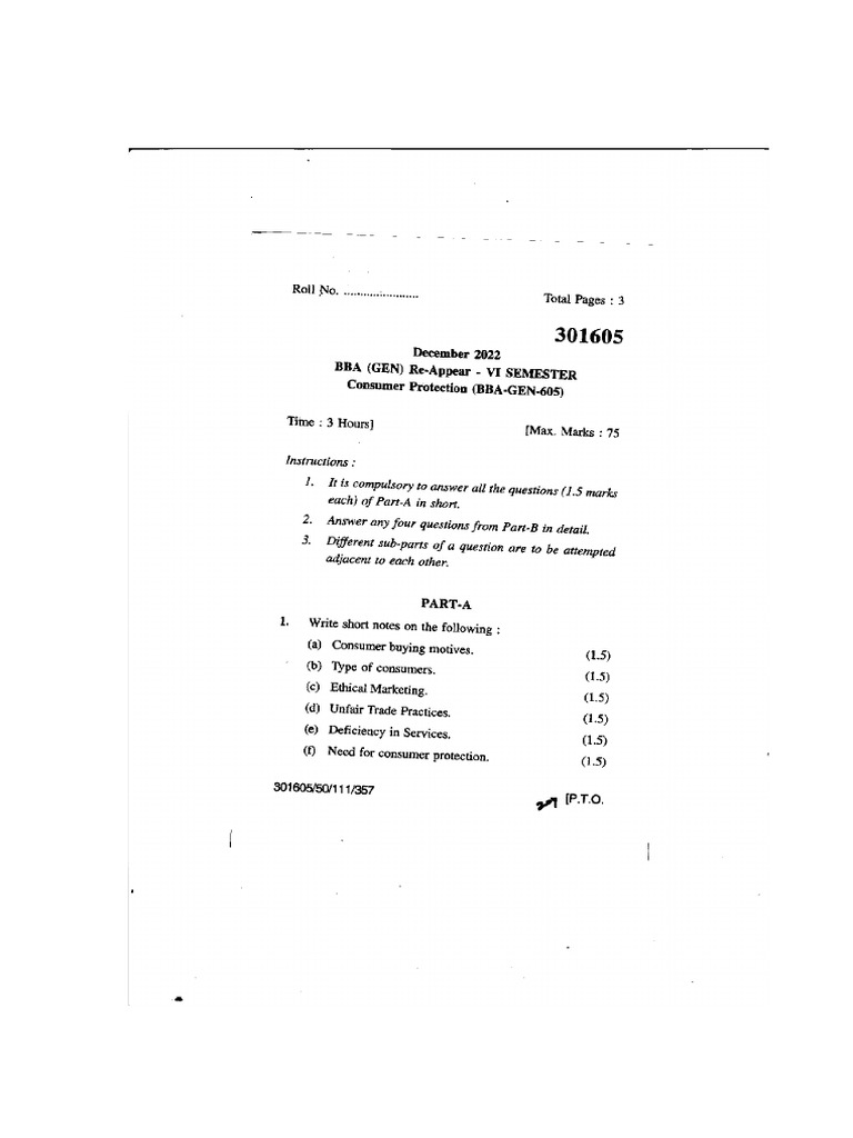 Consumer Protection | PDF