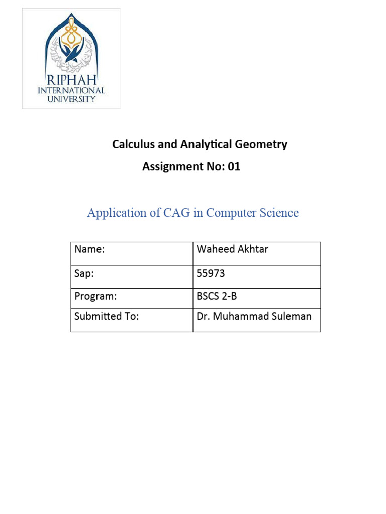 Calculus in Computer Science | Download Free PDF | Computer Aided Design | Machine Learning