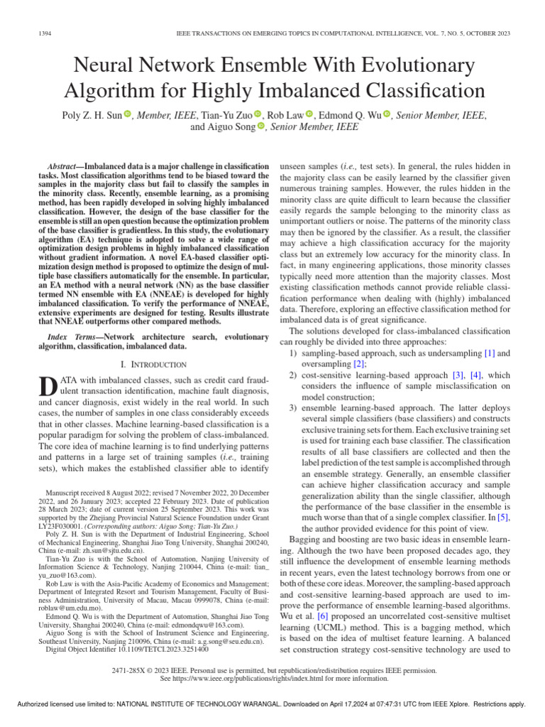 Paper 6_240417_184500 OCR | PDF | Mathematical Optimization | Statistical Classification