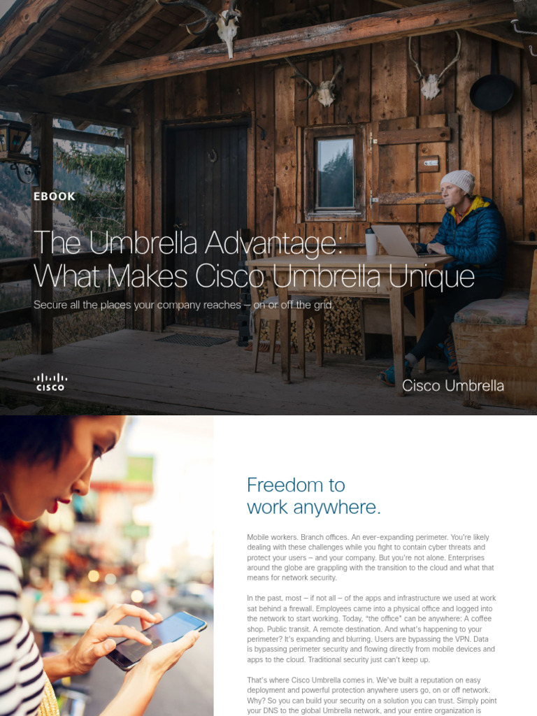 The Unique Advantages of Cisco Umbrella | PDF | Security | Computer ...