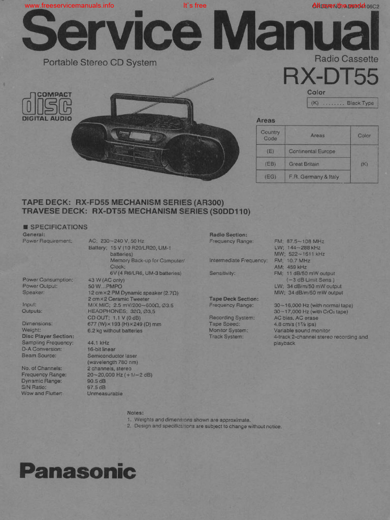 panasonic_rx-dt55 | PDF
