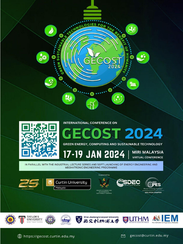 GECOST 2024 Booklet (With Link) | PDF | Electric Power Transmission ...