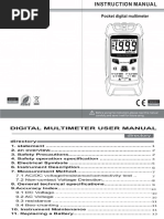 EverStart Digital Multimeter 10709WDI | PDF