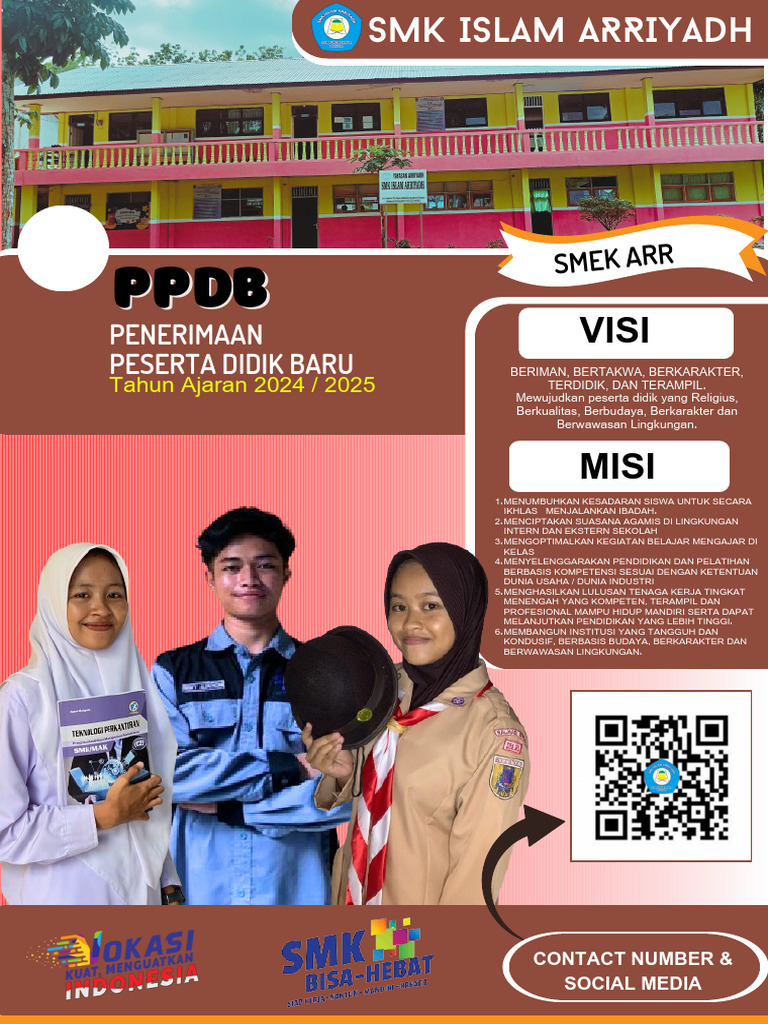 PPDB SMK Islam Arriyadh 2023 | PDF | Karier & Perkembangan