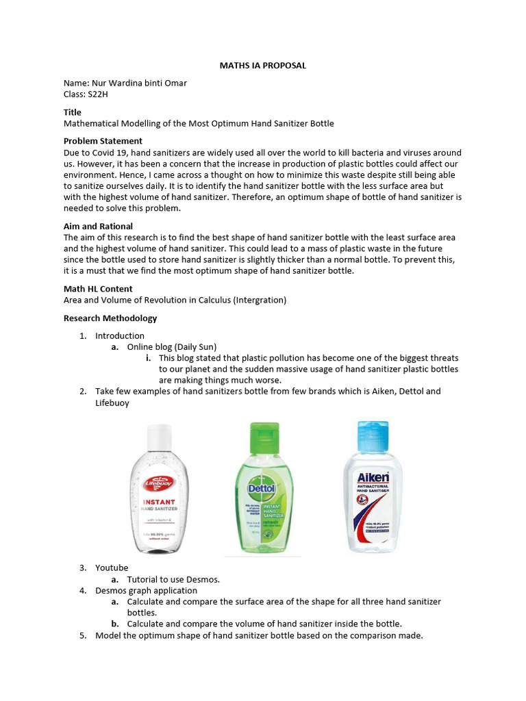 Maths Ia Proposal | PDF | Social Science