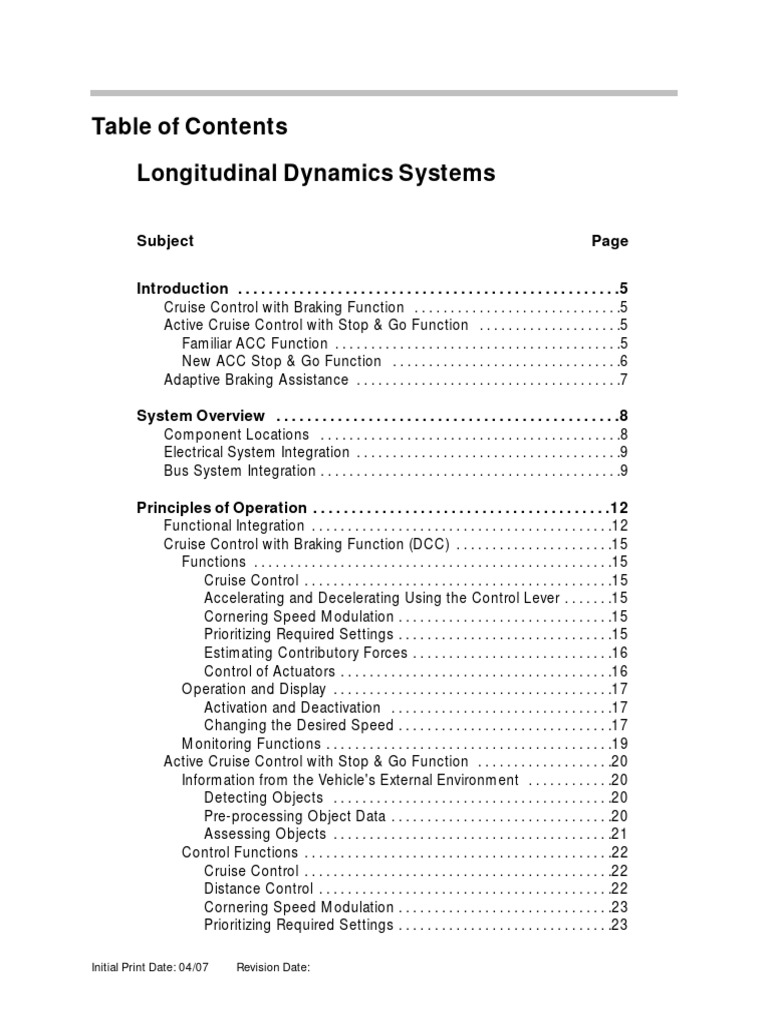 04e_Longitudinal Dynamics Systems | PDF | Manual Transmission ...